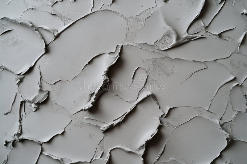 Close-up of Textured Drywall with Rough, Uneven Surface Pattern. Light ...