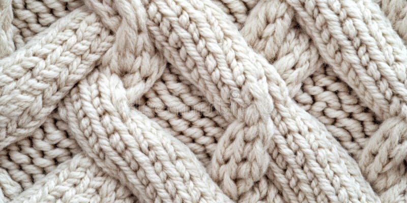 A Close-up of a Textured Knitted Fabric with Intricate Patterns Stock ...