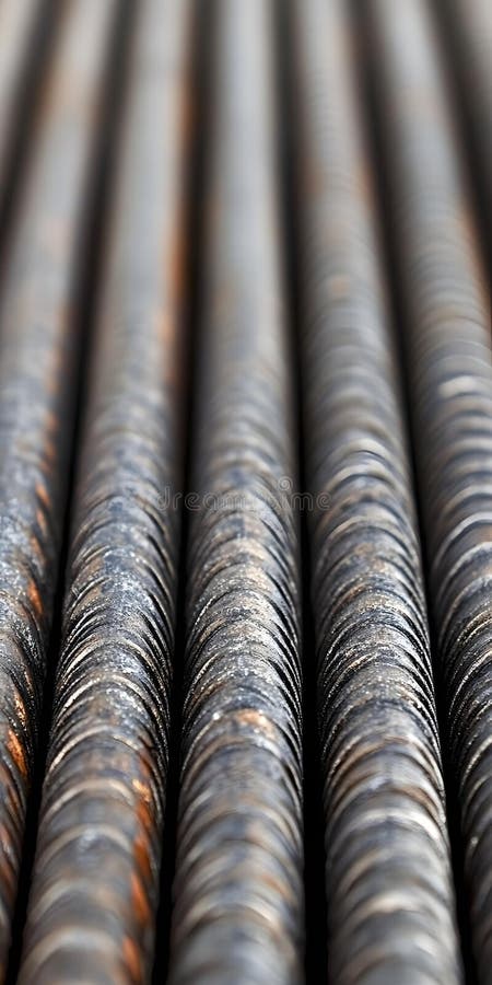 Close-up of Textured Metal Cylinders Stock Illustration - Illustration ...