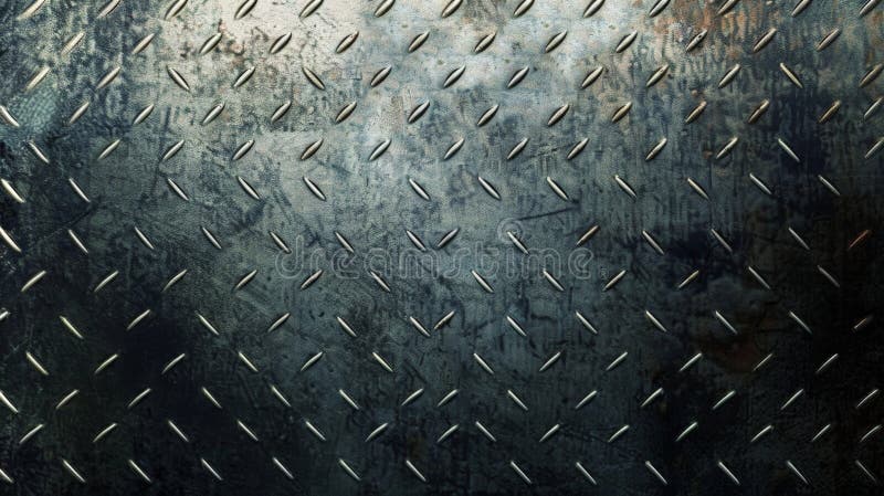 Metal Plate with Diamond Pattern Stock Image - Image of gleaming ...