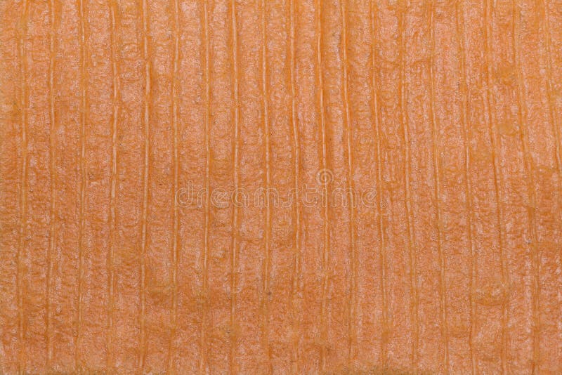 Close-up of a Textured Orange Surface with Parallel Vertical Striations ...