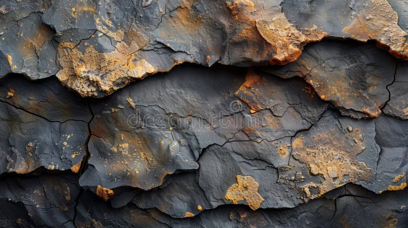 Close-up of Textured Rock Surface with Rust Stains Stock Photo - Image ...