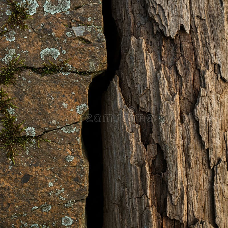 Close-up of a Textured Surface with Contrasting Elements: Left Side ...