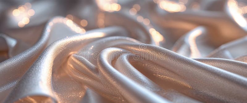 Close Up of Textured Surfaces with Light Highlighting the Folds and ...