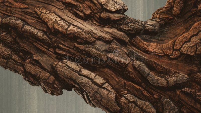 Close-up of Textured, Weathered Wood Showcasing Deep Grooves and ...