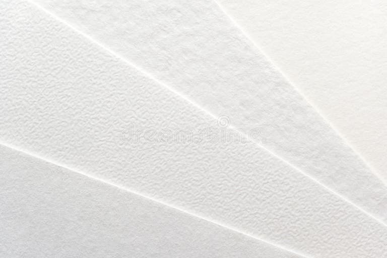 Close-up of Textured White Paper Sheets Arranged in a Fan Pattern Stock ...