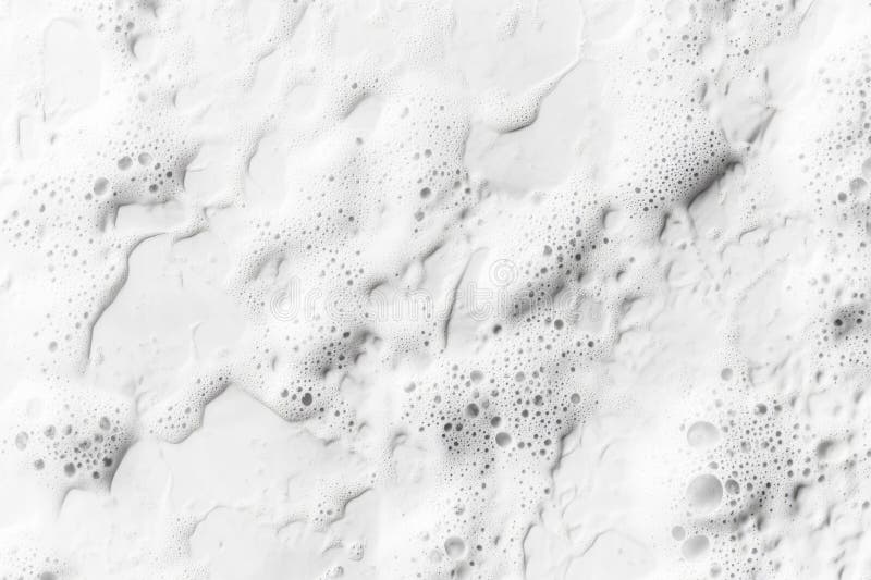 Textured White Surface with Foam-like Patterns. Neural Network AI ...