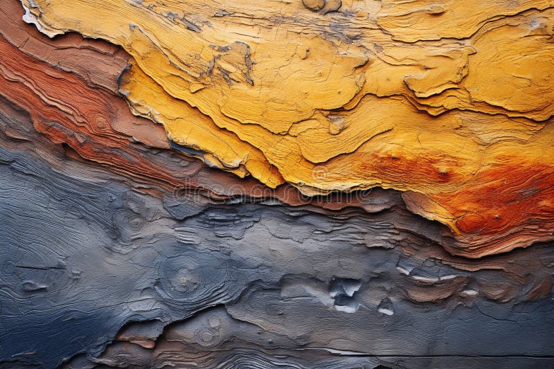 Close-up of Textured Wood Grain Patterns and Knots Stock Image - Image ...