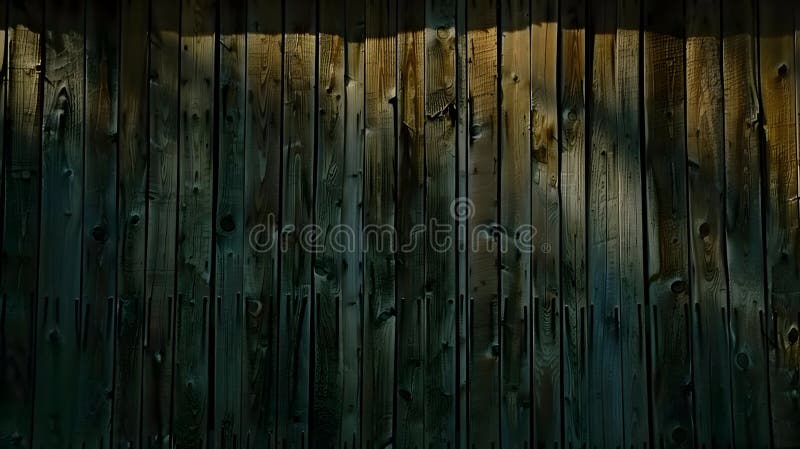 A Close-up of a Textured Wooden Wall with Varying Light and Shadow ...