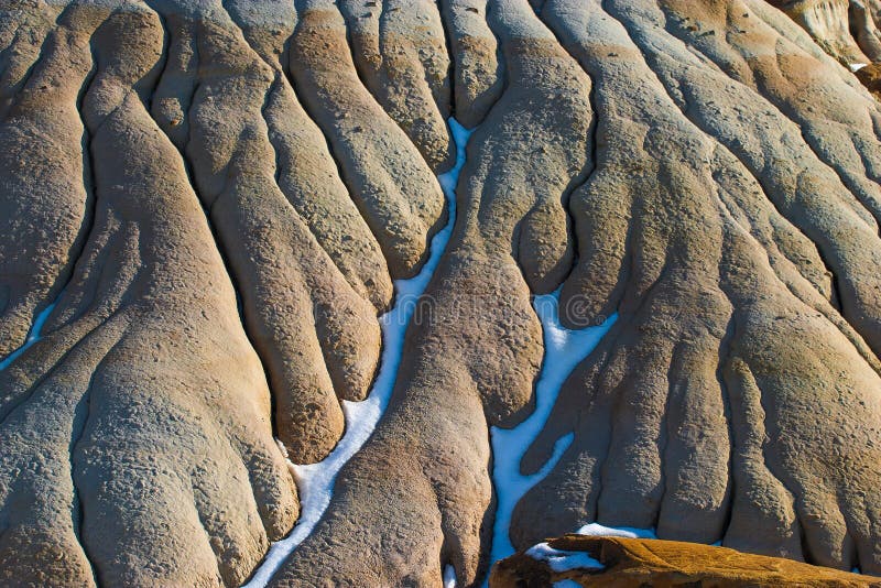 Close Up Textures of the Badlands Stock Photo - Image of landscape ...