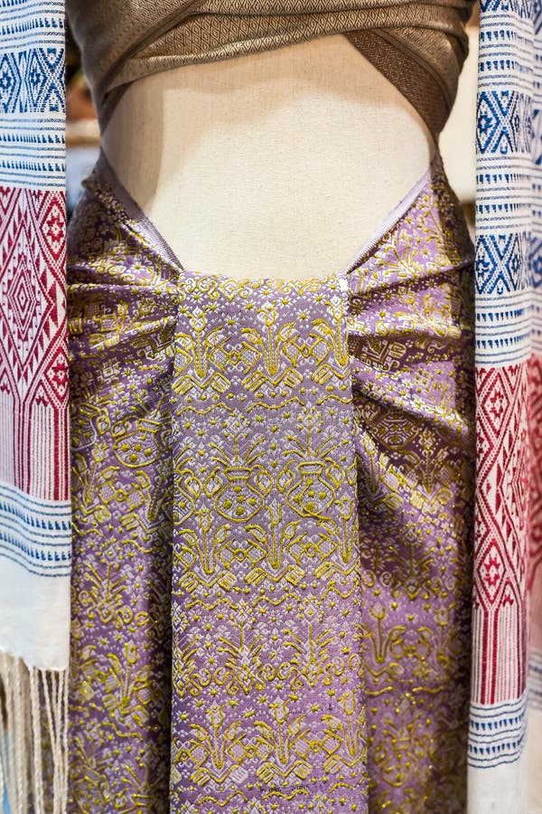 Thai native clothes. stock photo. Image of cloth, beautiful - 109926510