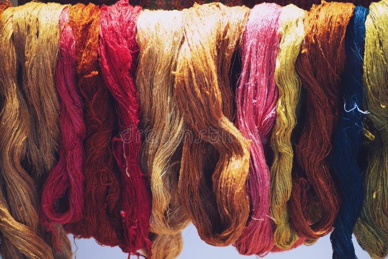 Close Up Thread Linen Fabric Background with Copy Space Stock Image ...