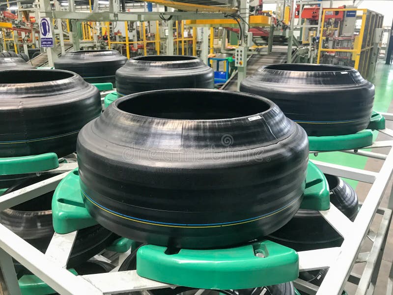 Tire at tire factory stock photo. Image of professional - 148333790