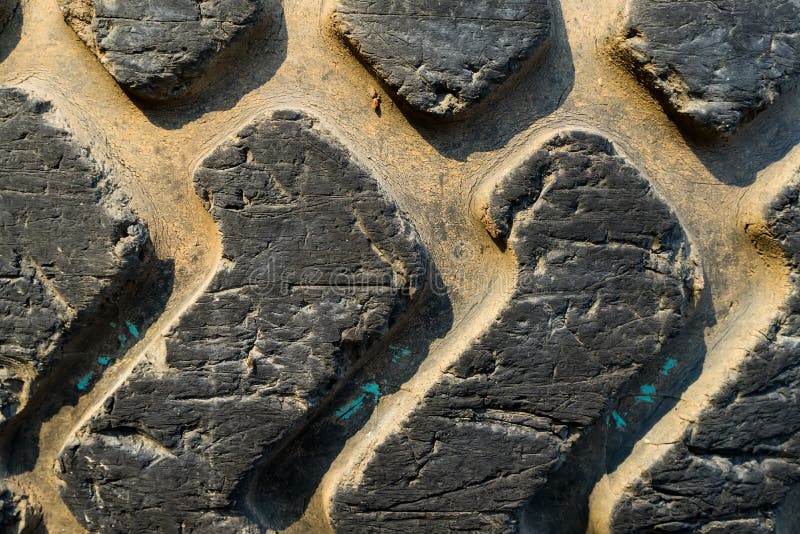 Close up of tire tread stock photo. Image of radial, barren - 51815058