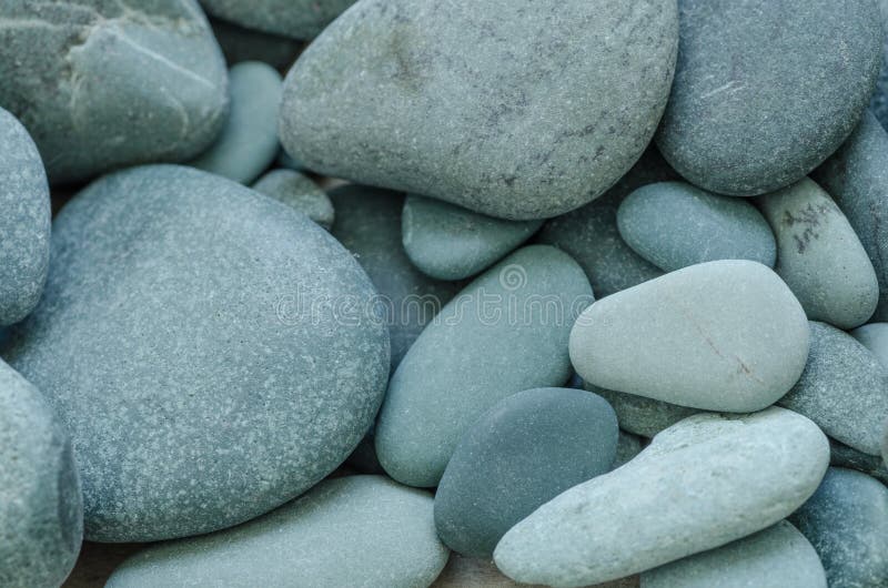 Close up to blue pebbles stock photo. Image of pattern - 35407730