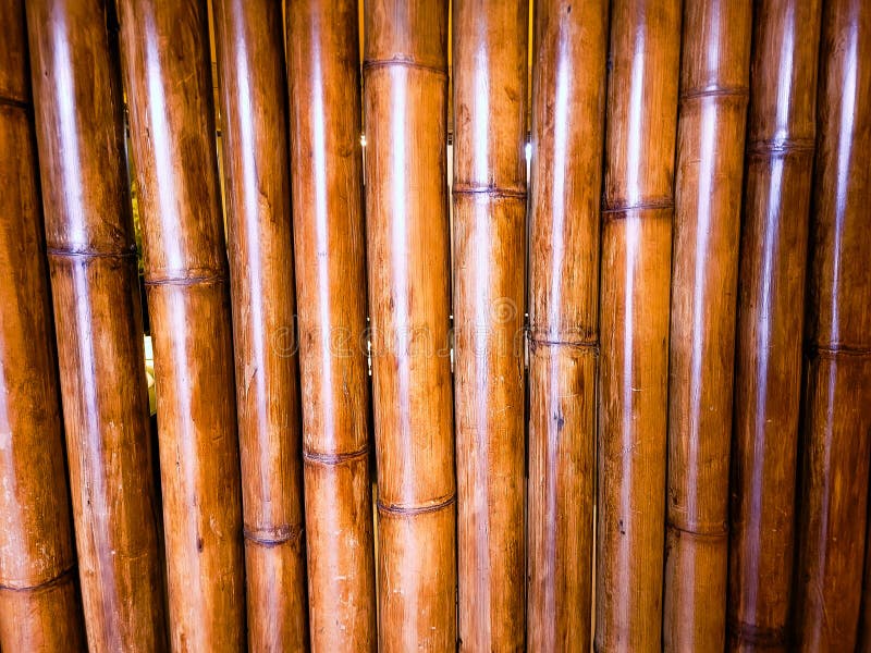 Close Up To Handmade of Bamboo Material Stock Image - Image of tree ...