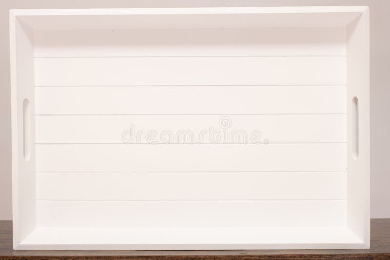 Close Up To White Boards of Wood Serving Tablet Stock Image - Image of ...