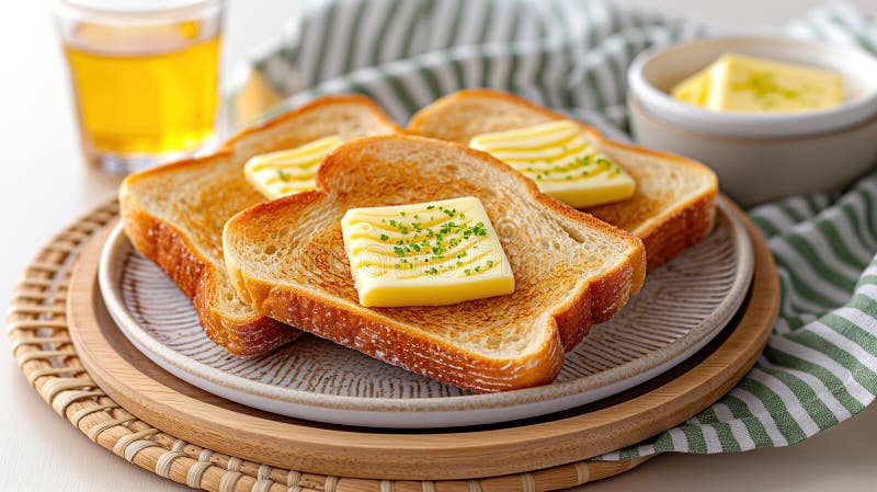 Bread and Butter stock image. Image of eating, toast - 28599871