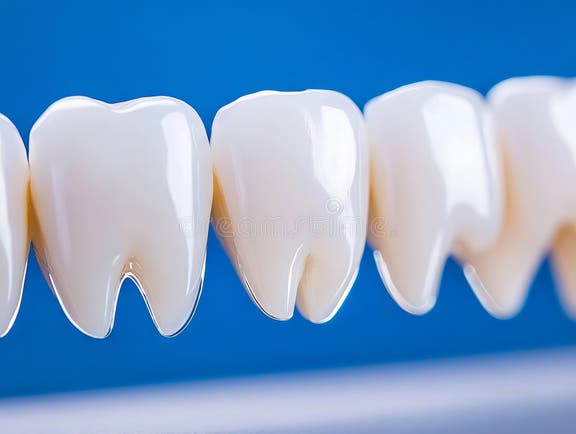 A Close Up of a Tooth with a Missing Tooth Stock Image - Image of ...