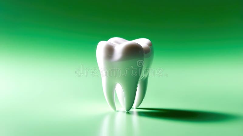 A Close-up Tooth on a Plain Background Stock Photo - Image of natural ...