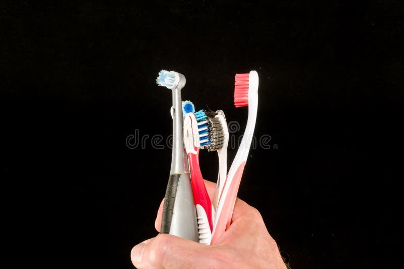 Close-up of toothbrush stock photo. Image of protection - 140570056