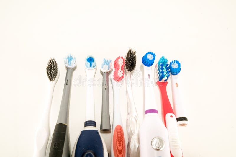 Close-up of toothbrush stock photo. Image of shot, electric - 165881690
