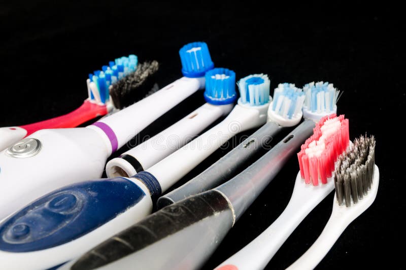 Close-up of toothbrush stock image. Image of modern, color - 90136331