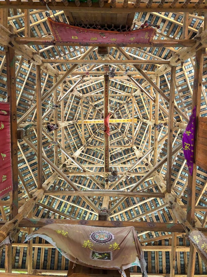 Close Up of the Top of a Building S Architecture, Featuring Bright and ...