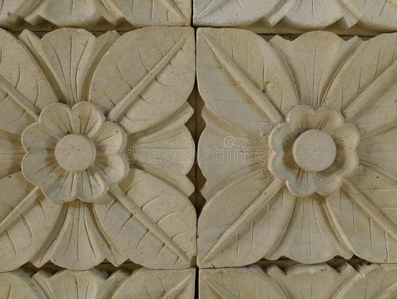 This is a Close-up, Top-down Shot of Several Square Stone Tiles, Likely ...