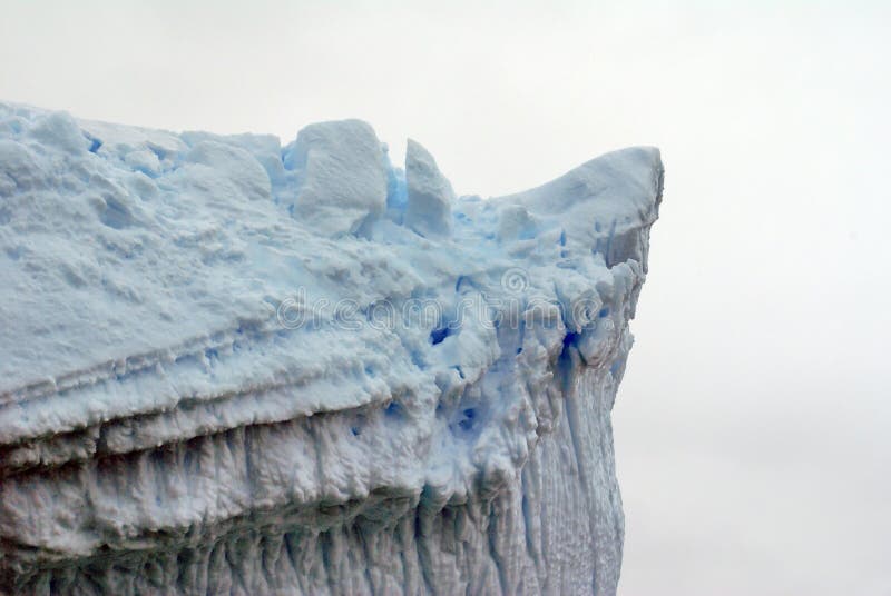 Close Up of an Iceberg in Antarctica Stock Image - Image of pole ...