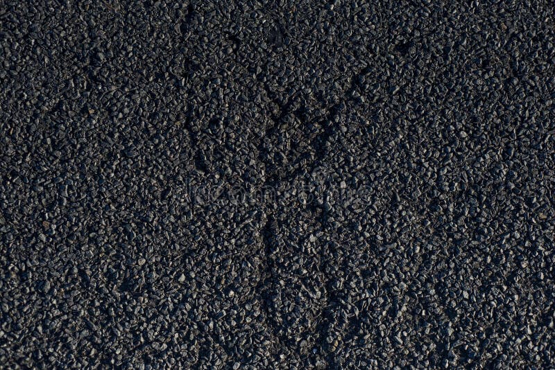 Close Up Top View of Road Asphalt with a White Painted Line. Stock ...