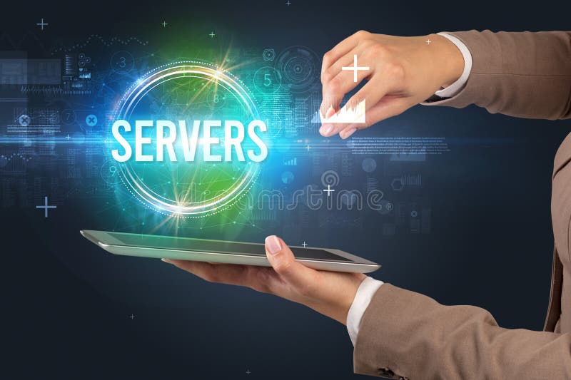 Close-up of a Touchscreen, New Tech Concept Stock Image - Image of ...