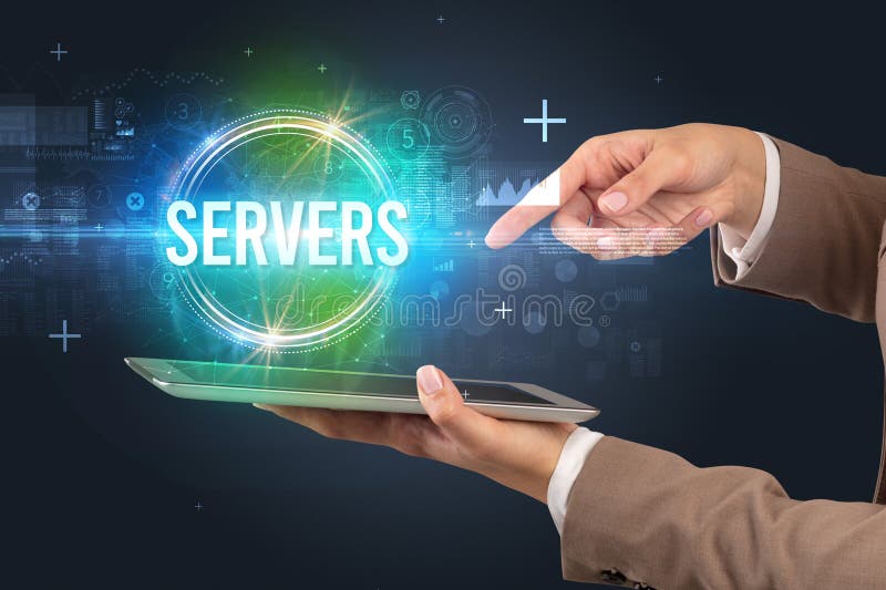 Close-up of a Touchscreen, New Tech Concept Stock Photo - Image of ...