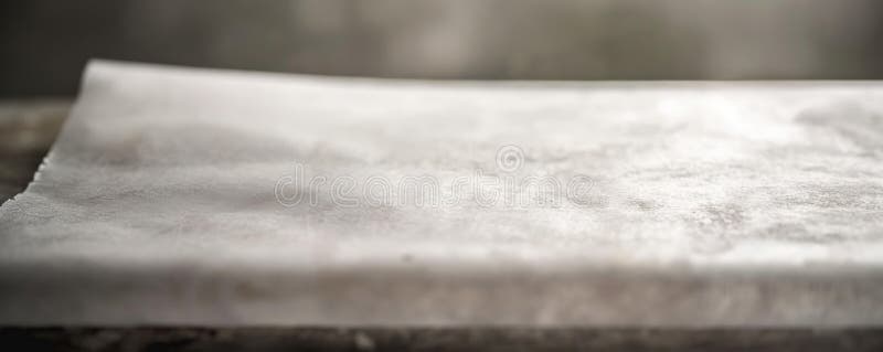 A Close-up of Tracing Paper with a Smooth, Semi-transparent Texture ...