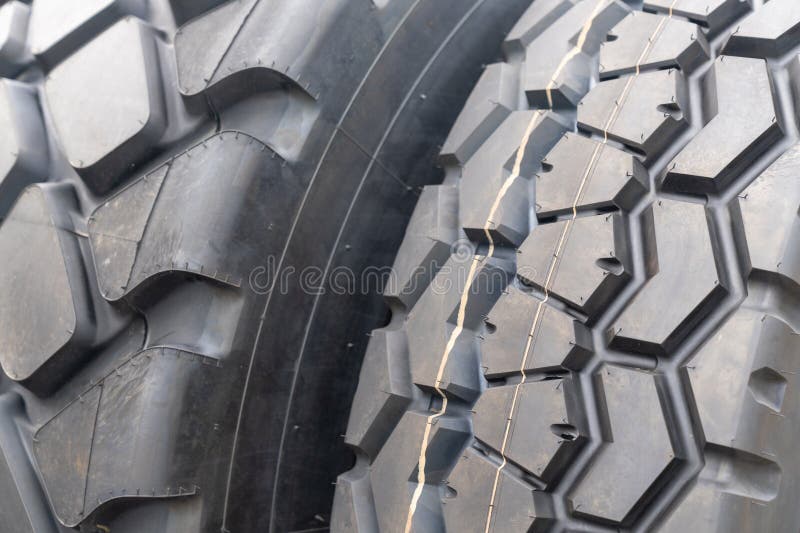 Close Up of a Tractor Tire Tread Stock Image - Image of tractor, design ...