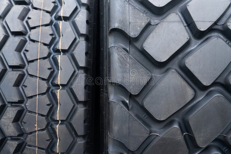 Close Up of a Tractor Tire Tread Stock Image - Image of agriculture ...