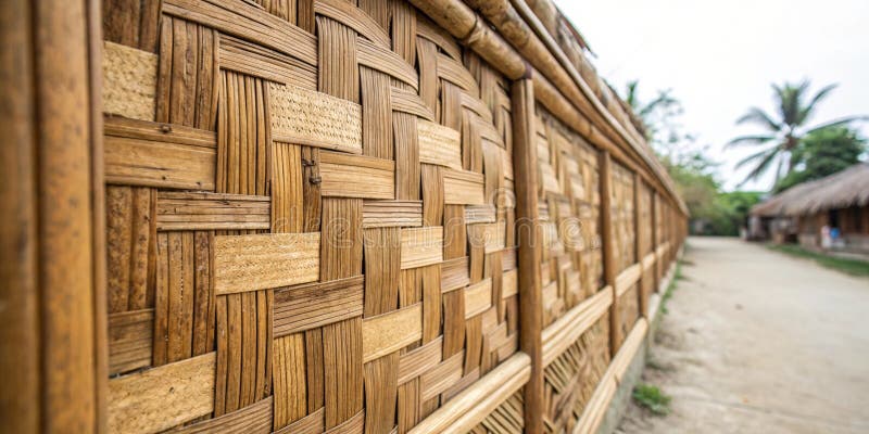 Native Style Bamboo Pattern in Philippines Stock Illustration ...