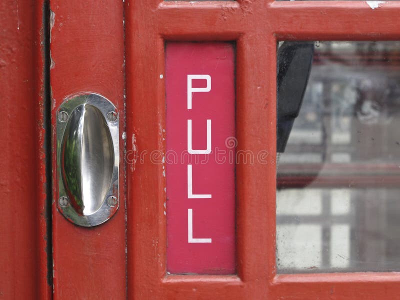170 Traditional British Red Telephone Box Sign London Stock Photos ...