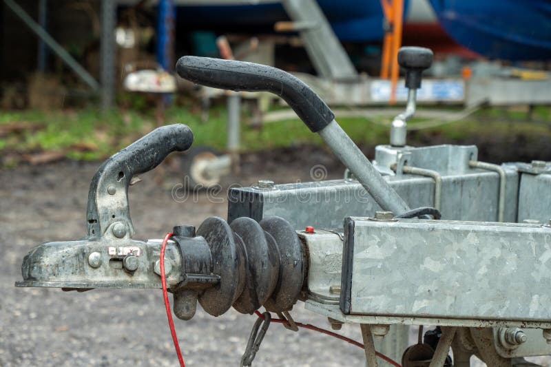 Close up of trailer hook stock photo. Image of boat - 308887122