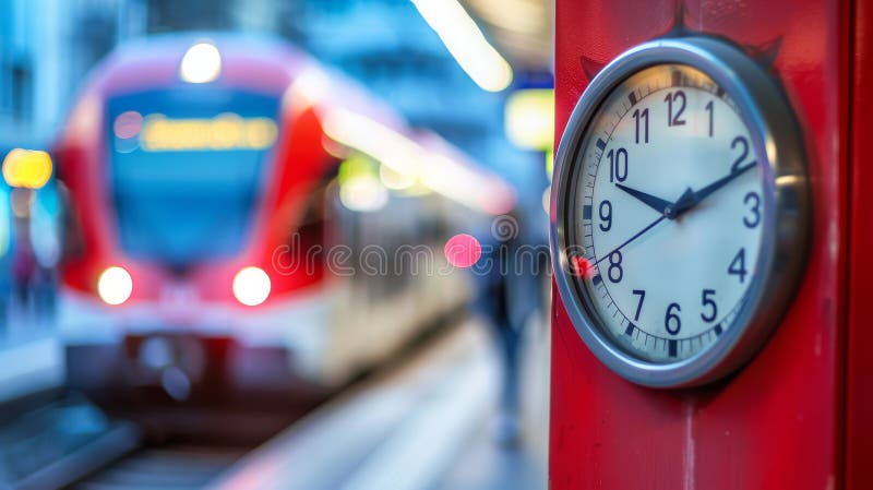 Close-Up of Train Door Opening with Passengers Ready To Board Stock ...