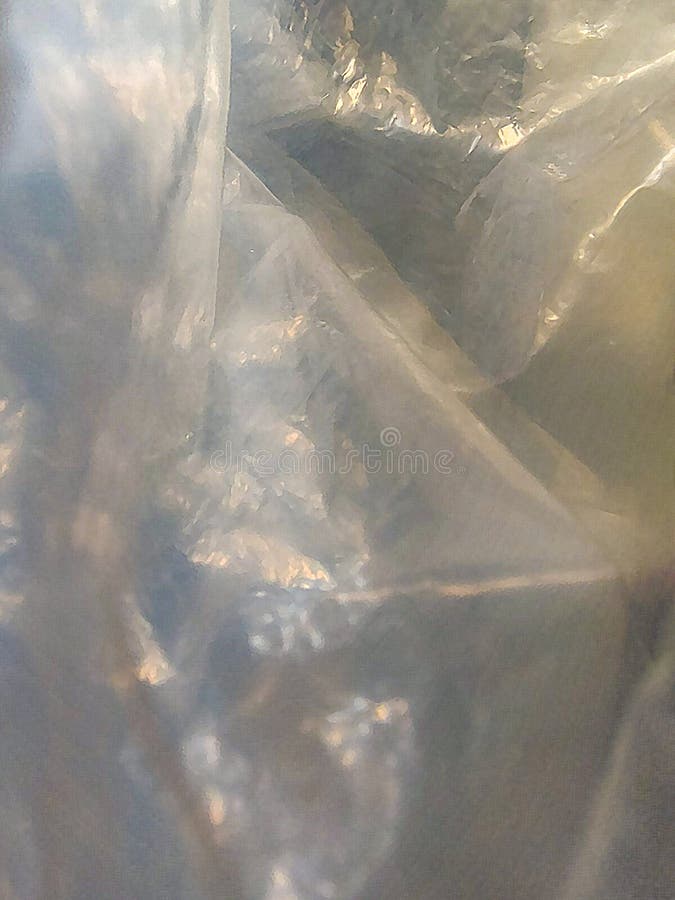 Close Up Translucent Folded Plastic Material Stock Photos - Free ...