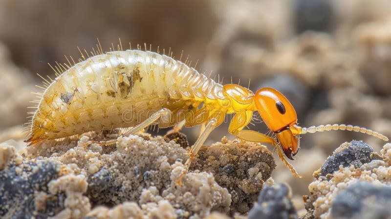 Single Yellow Termite Stock Illustrations – 5 Single Yellow Termite ...