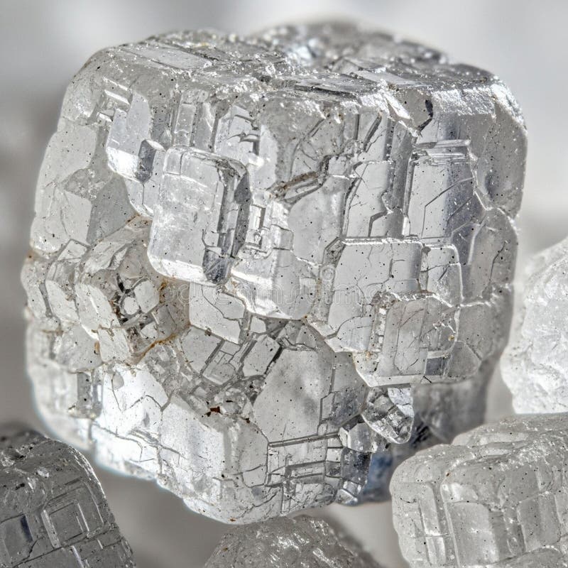 Transparent Cubic Crystal Structure Stock Illustrations – 334 ...