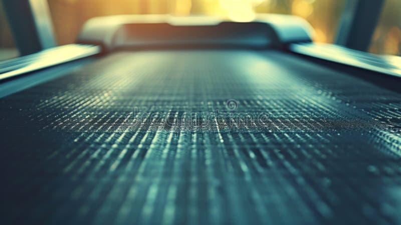 A Close Up of a Treadmill with the Sun Shining on it, AI Stock Photo ...