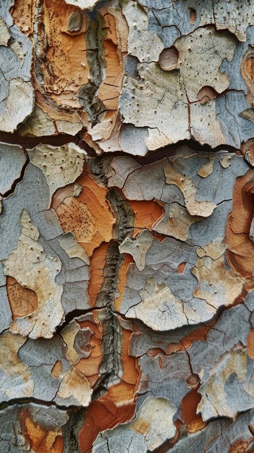 Close-up of Tree Bark Texture Stock Image - Image of cracked ...
