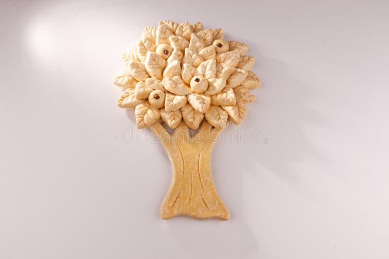 Close-up of a Tree Modeled from Salt Dough Stock Photo - Image of salt ...