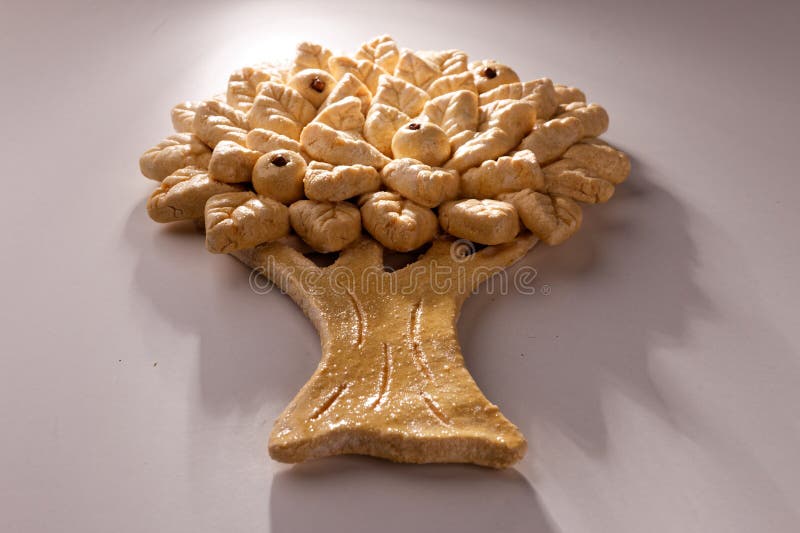Close-up of a Tree Modeled from Salt Dough Stock Photo - Image of ...