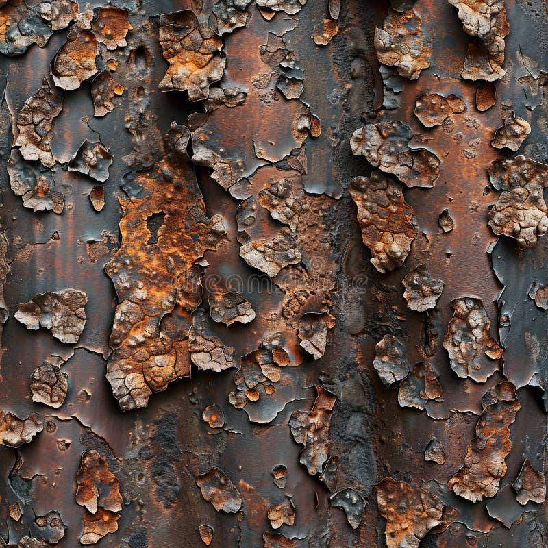 Close up of tree with rust stock illustration. Illustration of outdoor ...