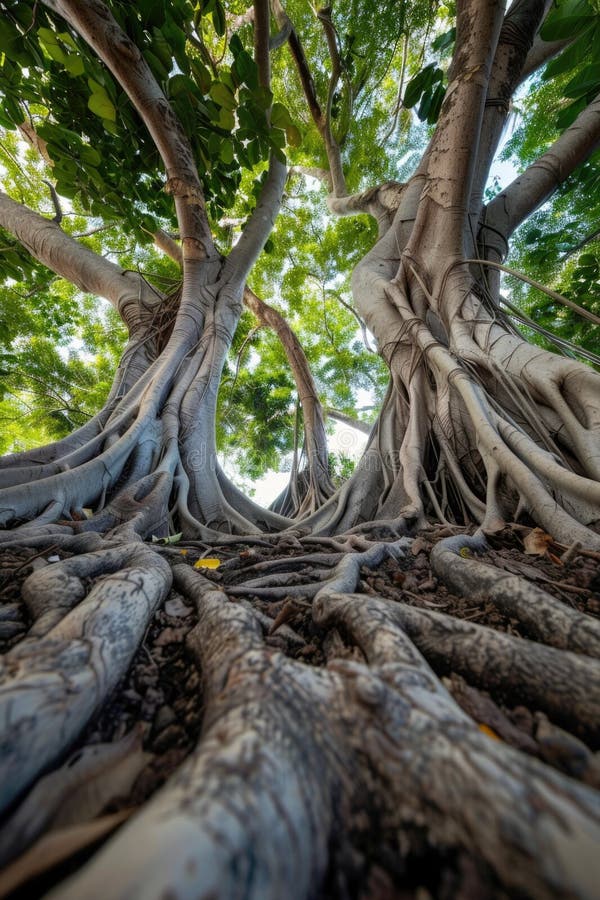 Close-up of a Tree S Extensive Root System Stock Image - Image of decay ...