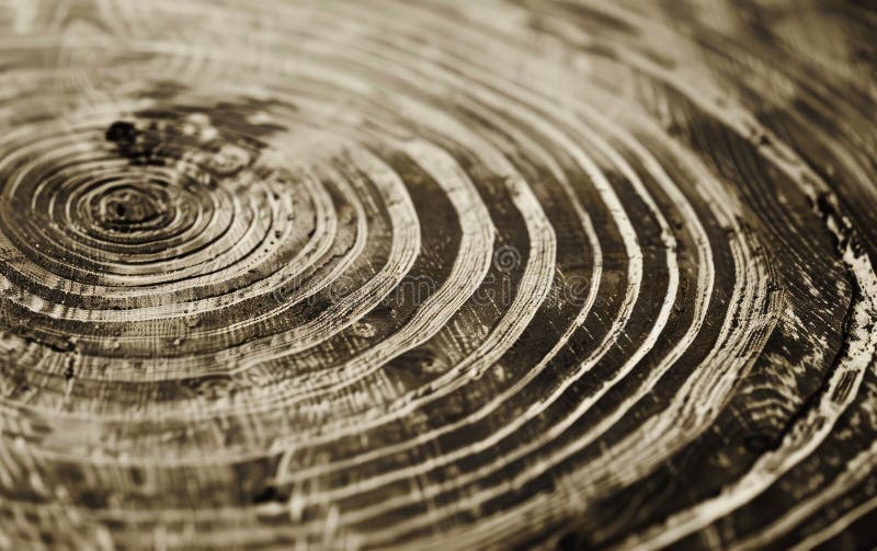 A Close Up of a Tree Stump Displaying the Trees Rings Stock Photo ...
